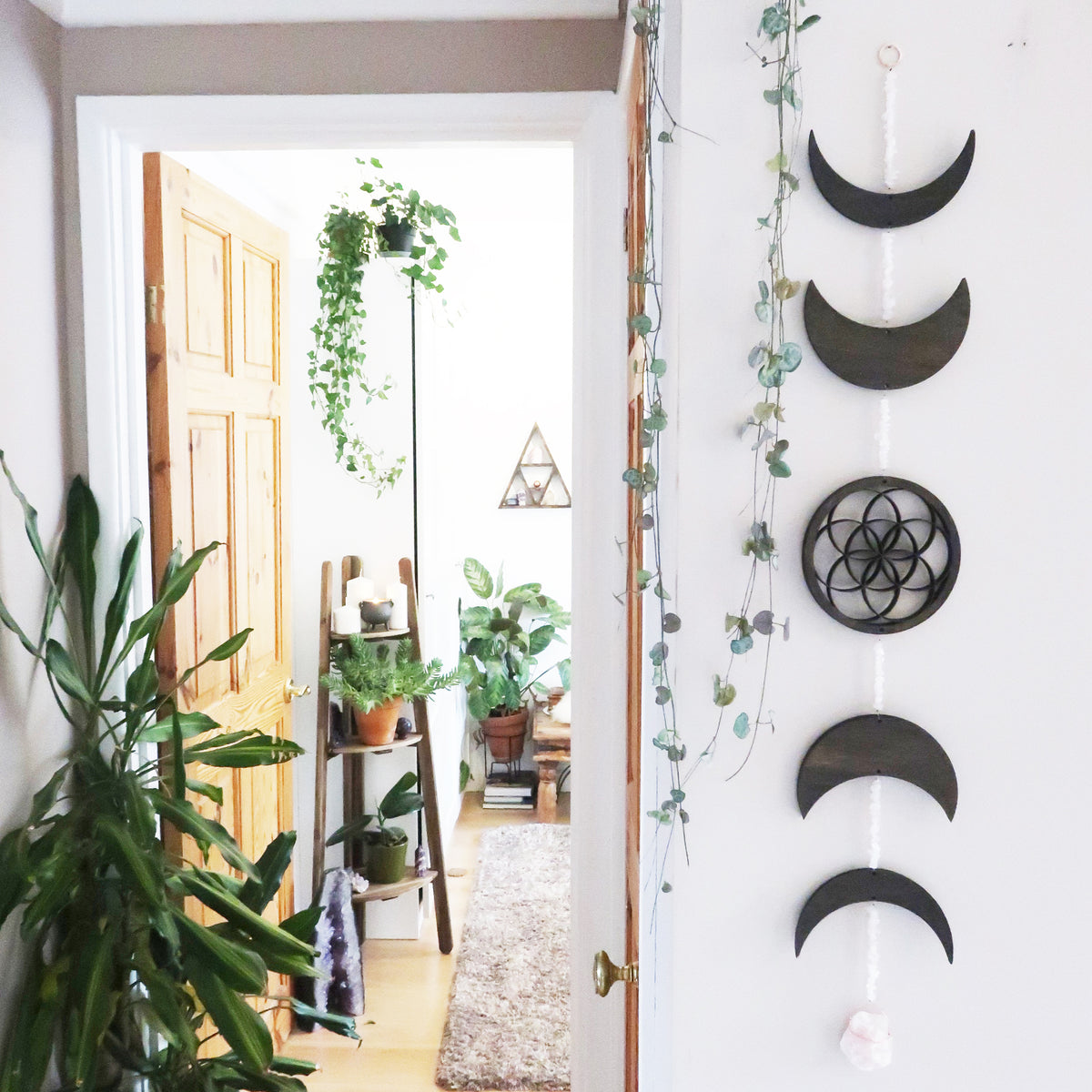 Hanging Crystal Wall Art — Coppermoon