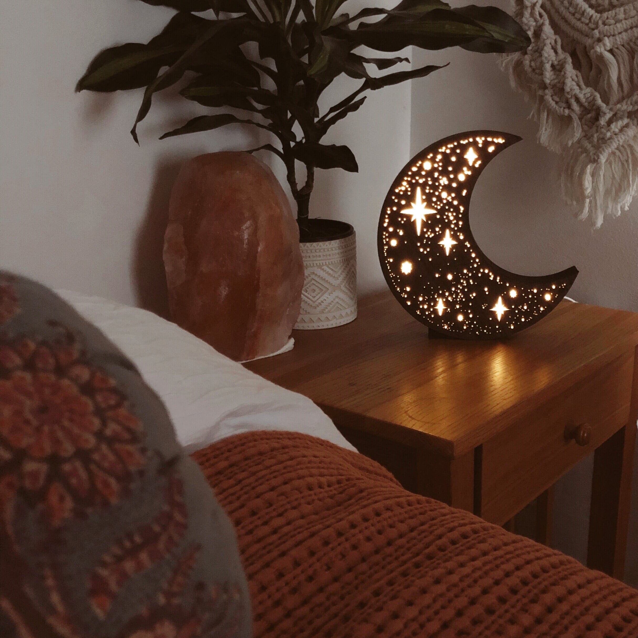 Starry Moon Lamp — Coppermoon