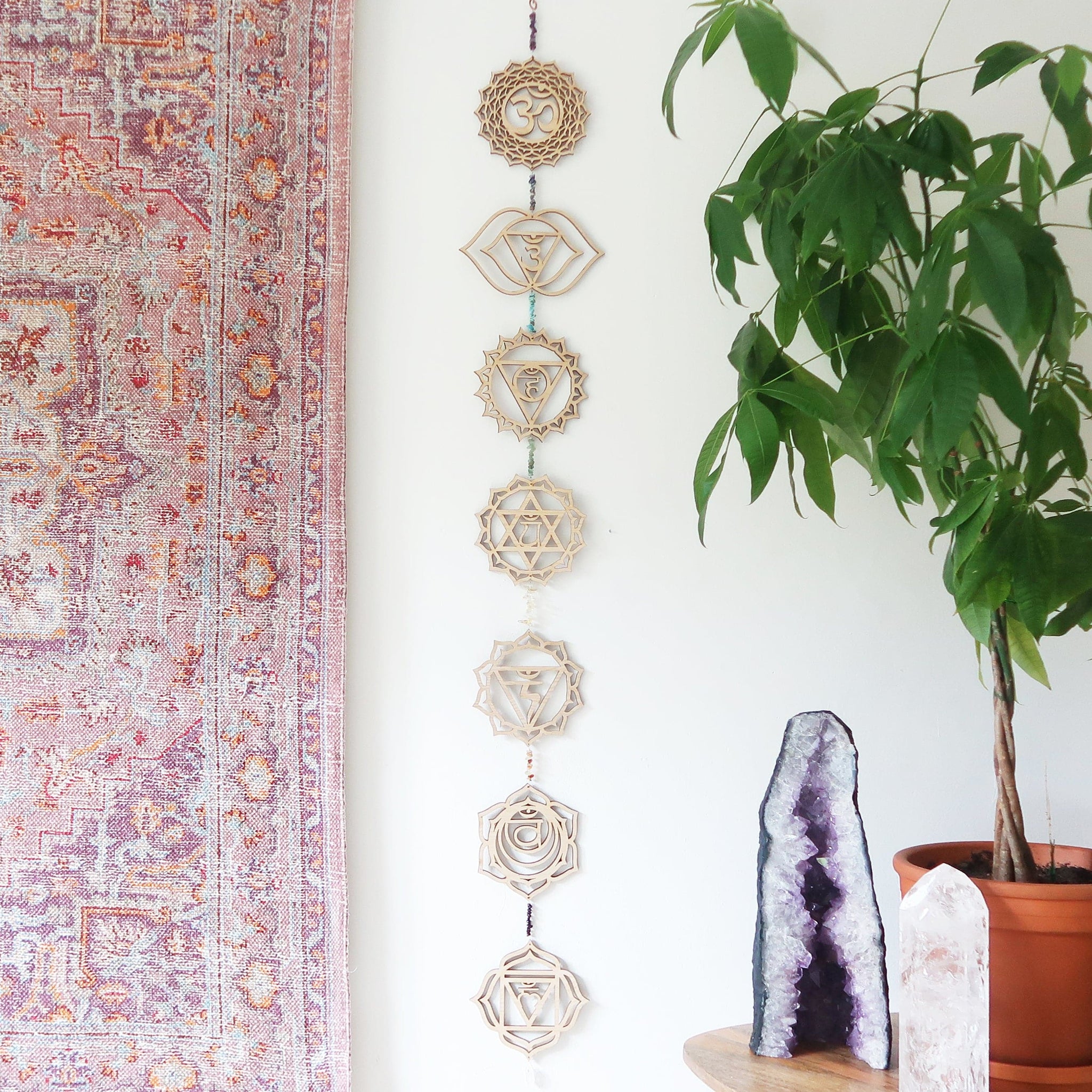 Hanging Crystal Wall Art — Coppermoon