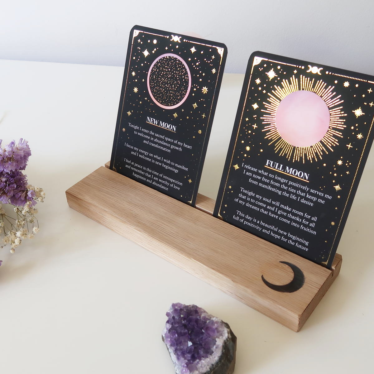 Oak Moon Altar Card Stand – Coppermoon